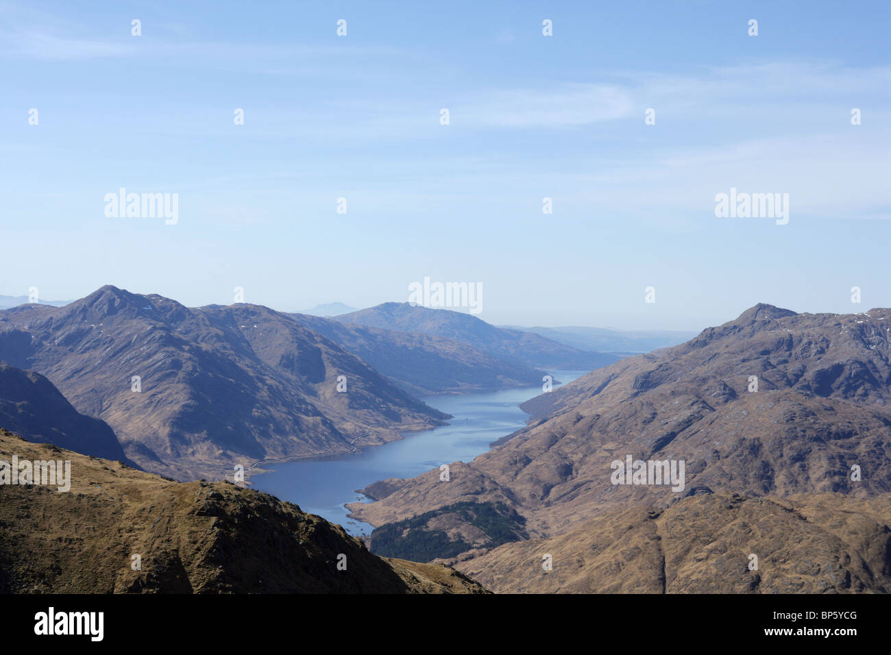 Loch with mountains hi-res stock photography and images - Alamy