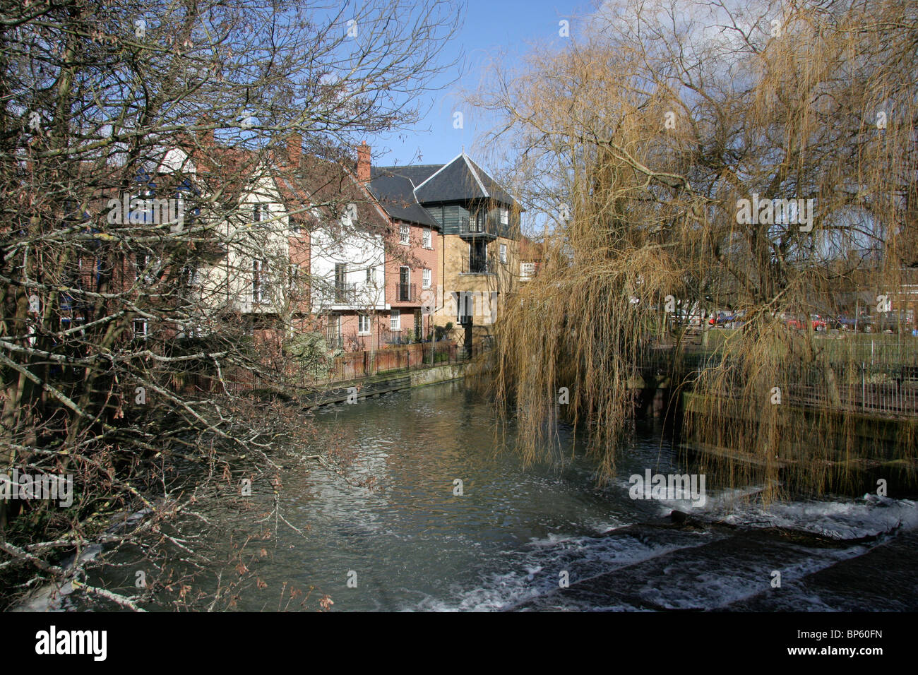 The River Lea Hertford Stock Photo - Alamy