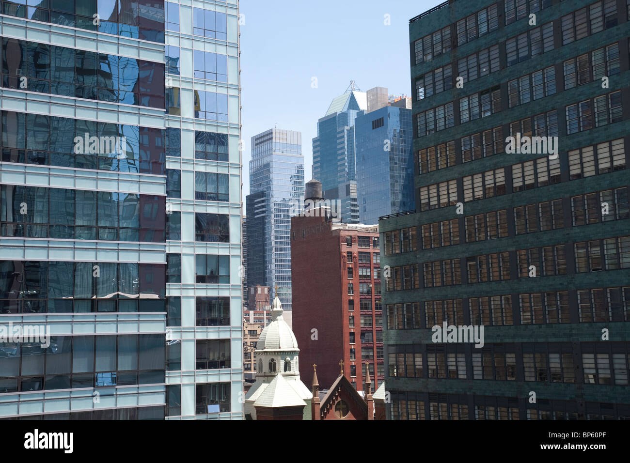 Skyline, Times Square, NYC Stock Photo - Alamy