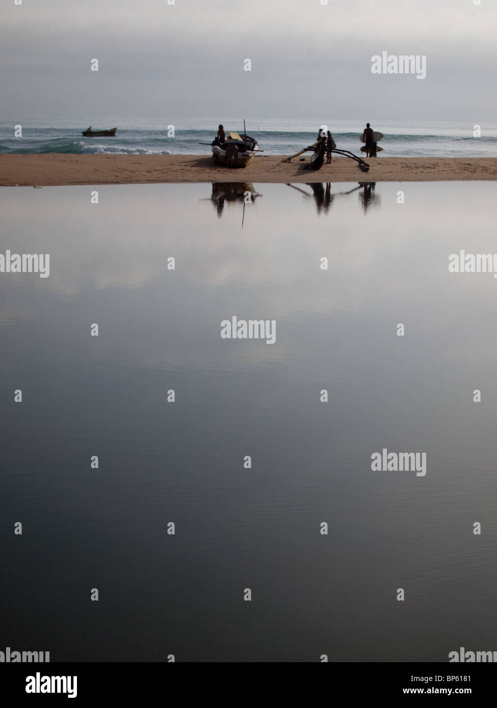 Sri Lanka, Ampara District, Arugam Bay, Pottuvil a small fishing ...