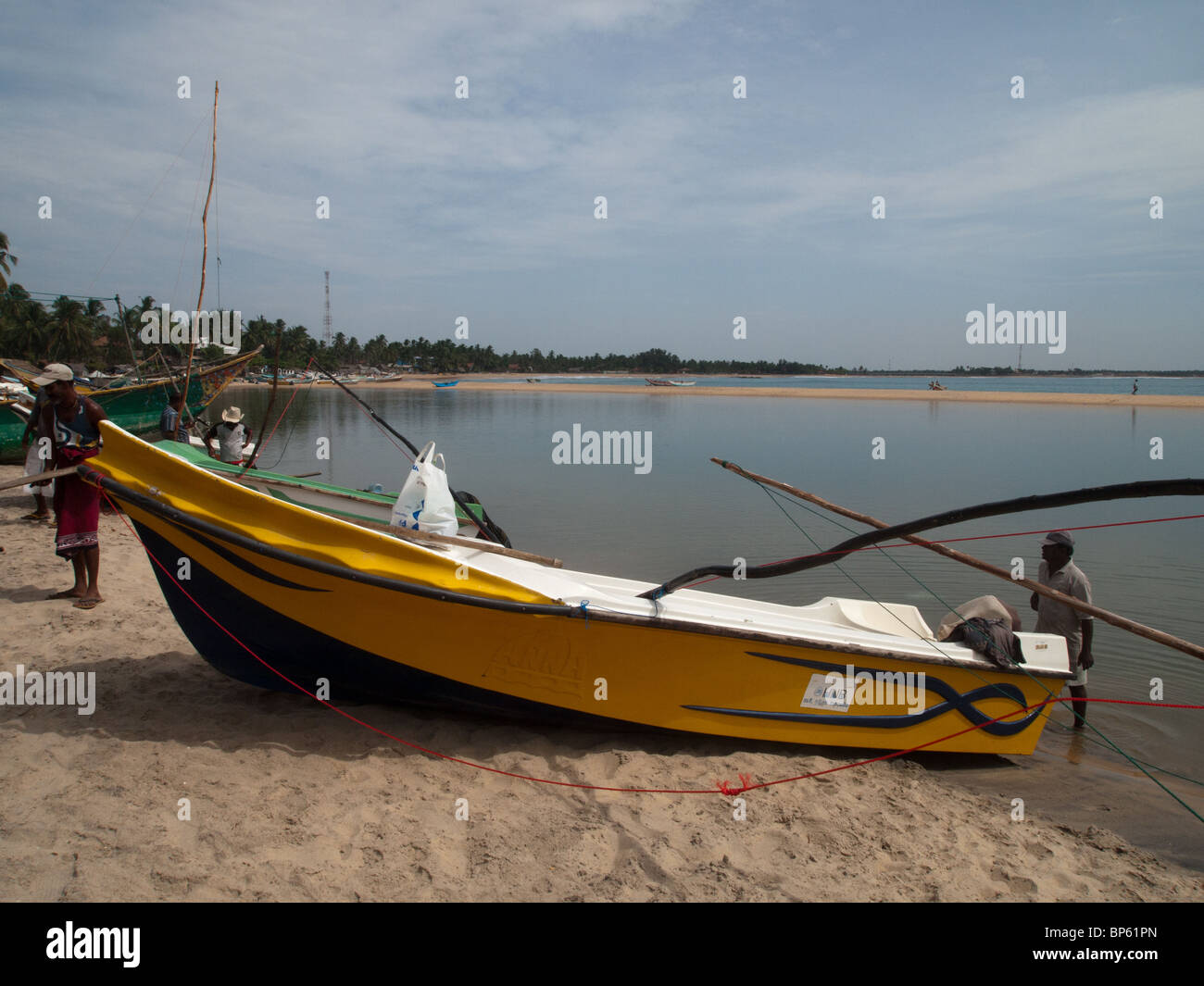Sri Lanka, Ampara District, Arugam Bay, Pottuvil a small fishing ...