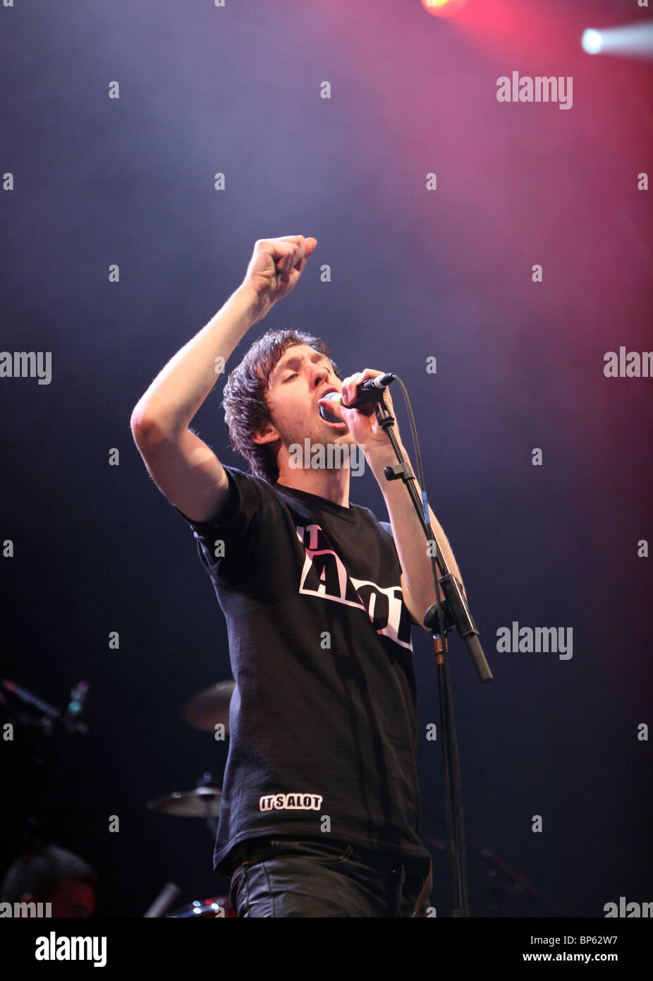 Calvin Harris performing live on stage at V Festival Stock Photo - Alamy