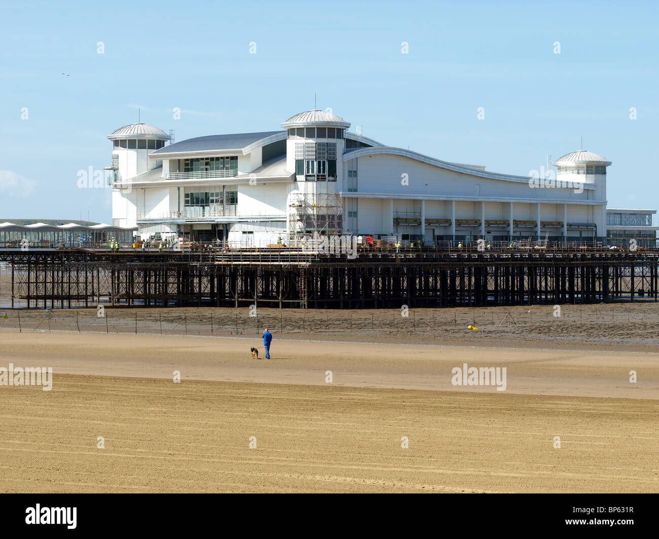 The new grand pier,Weston-Super-Mare,Somerset,UK Stock Photo - Alamy