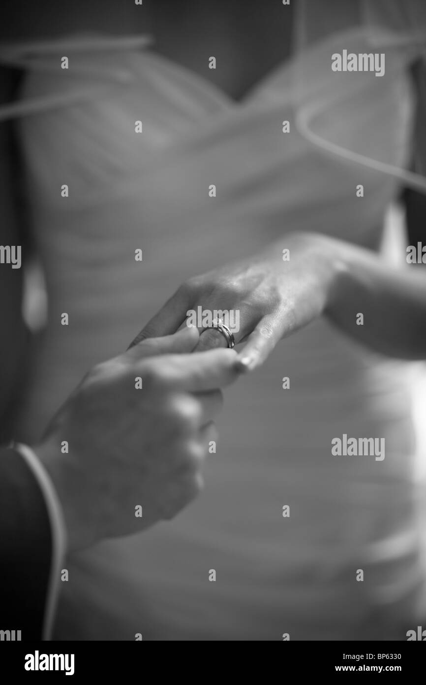 Exchange ring Black and White Stock Photos & Images - Alamy