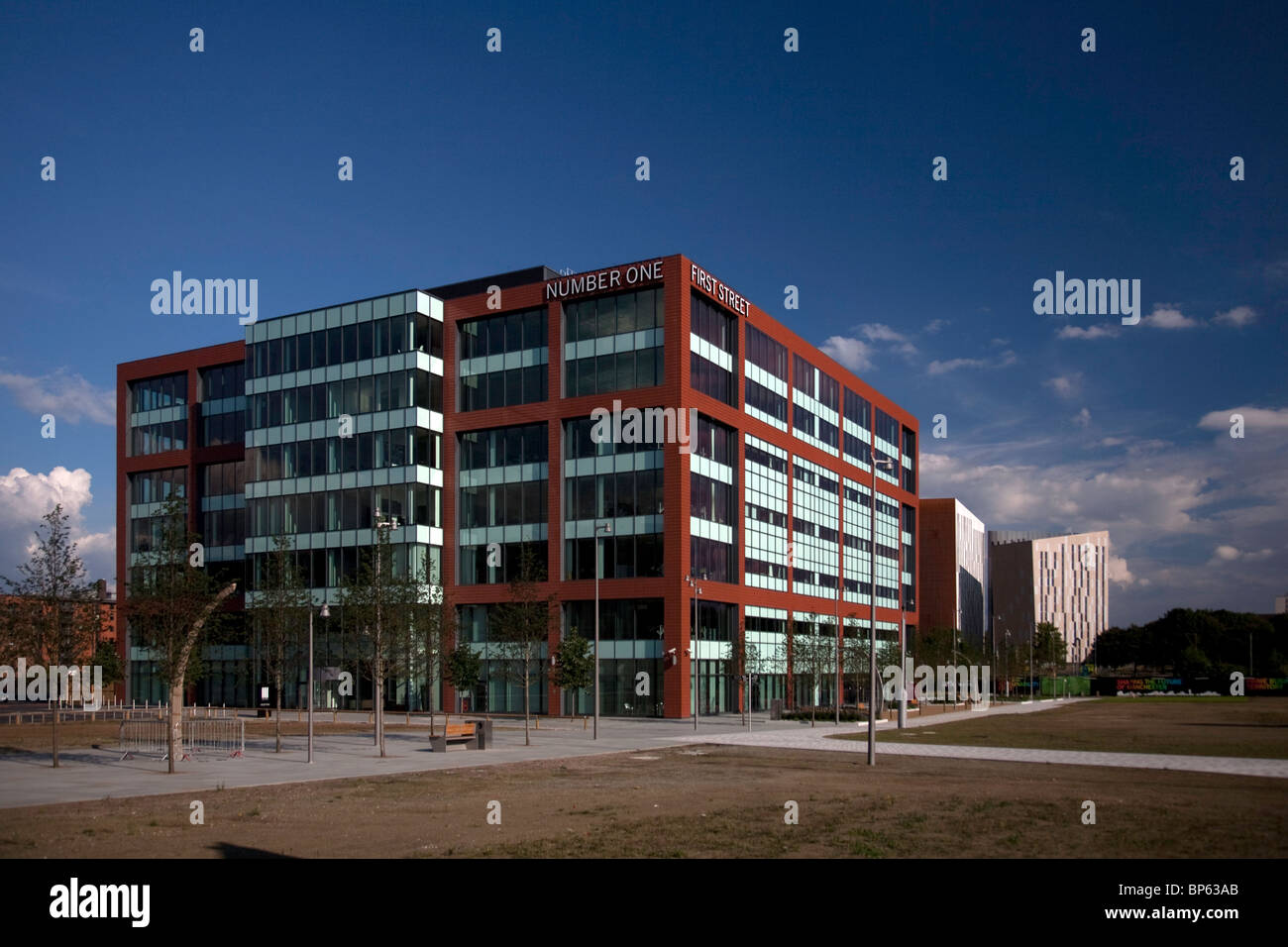 One First Street, Manchester Stock Photo - Alamy