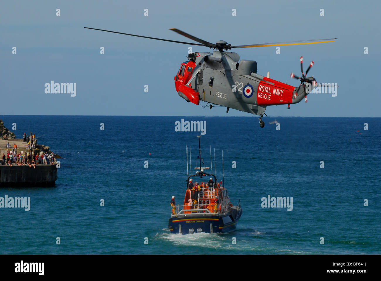 Royal navy lifeboat institution hi-res stock photography and images - Alamy
