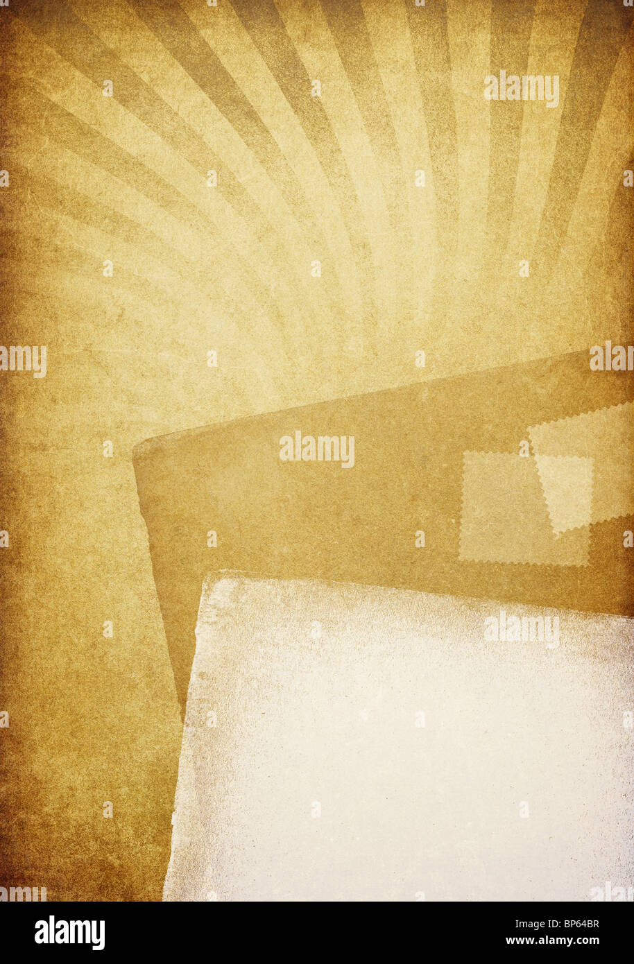 Old letters. Vintage abstract background Stock Photo - Alamy