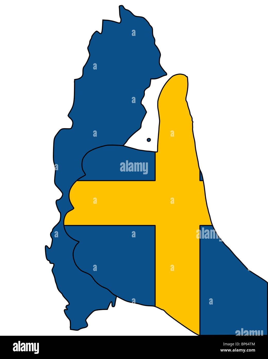 Swedish finger signal Stock Photo - Alamy