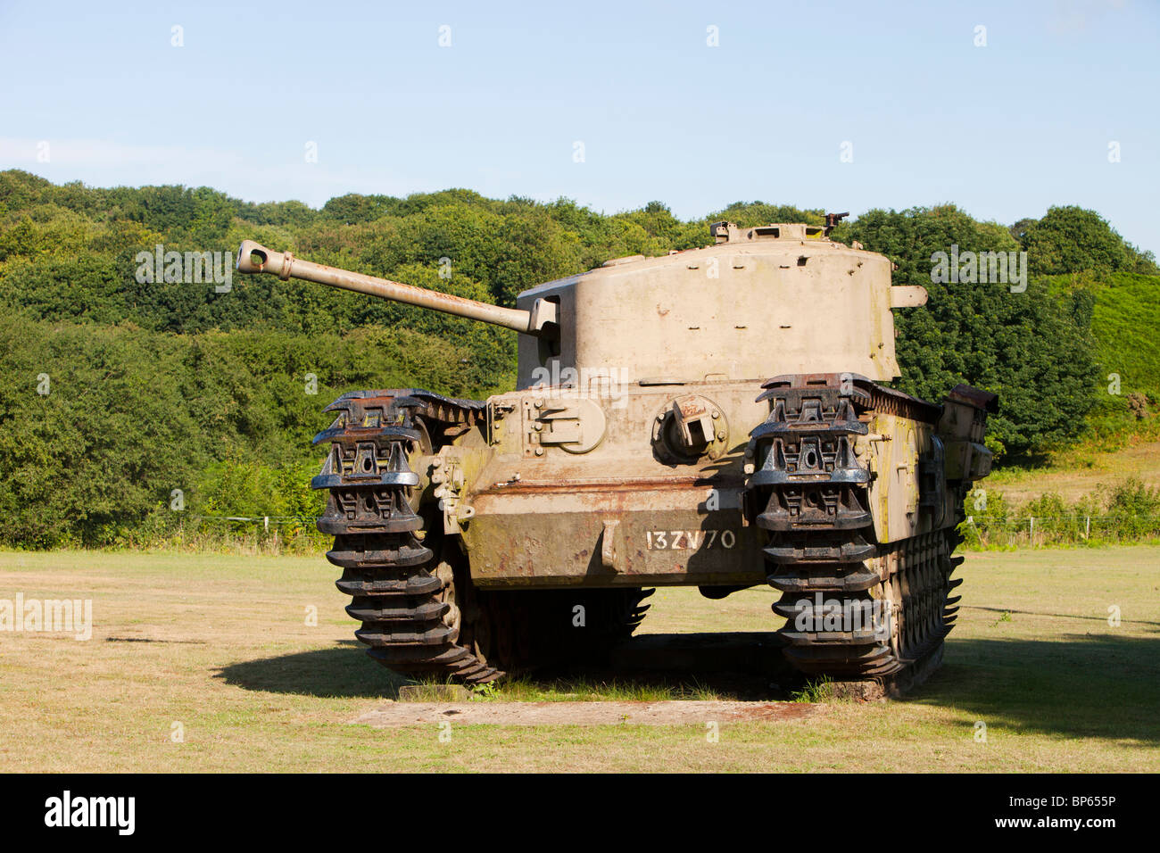A tank at the Muckleborough collection, a military museum in Weybourne ...