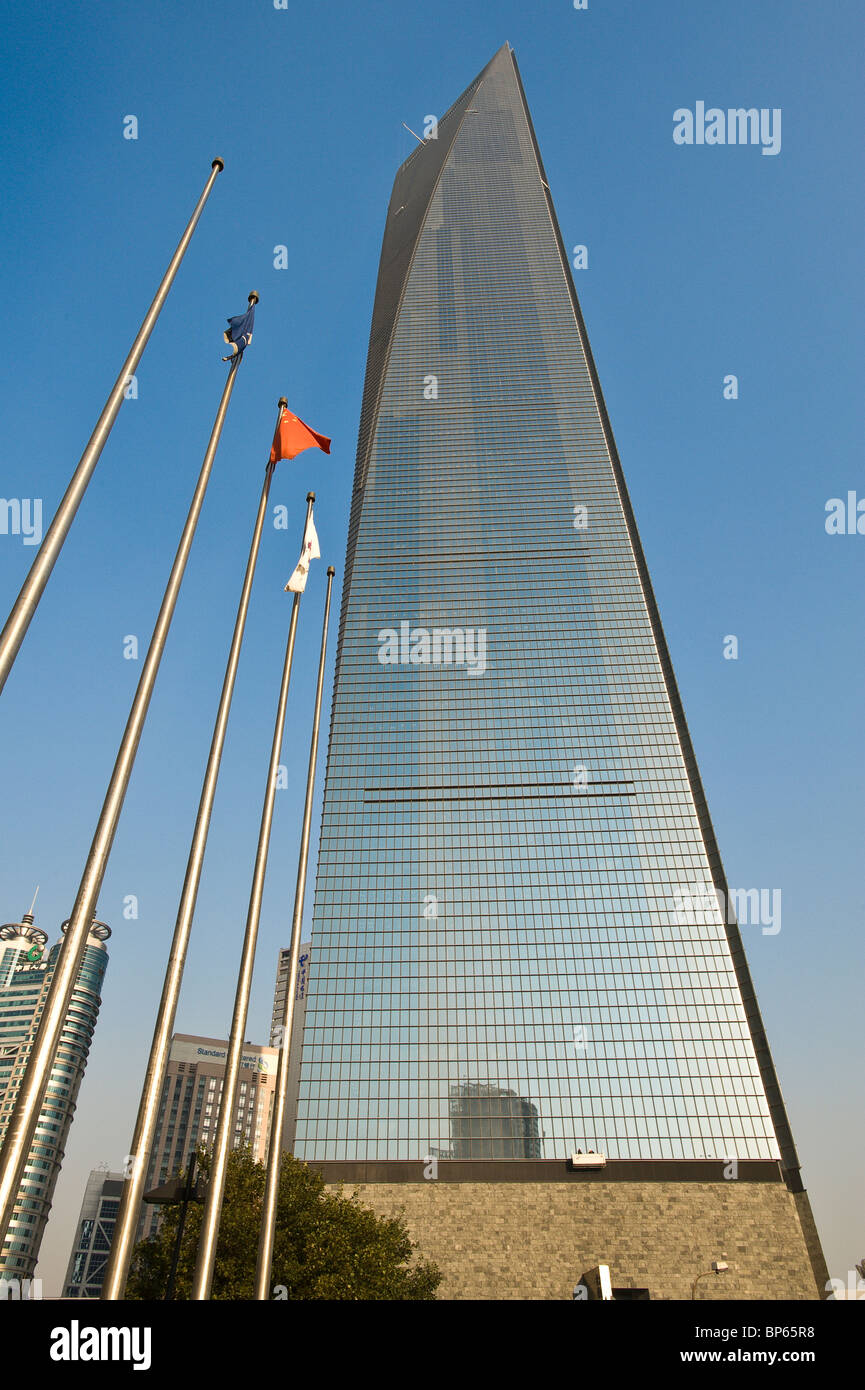 Shanghai World Financial Center Minecraft