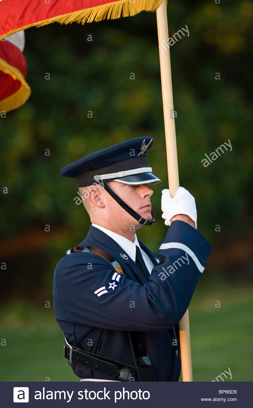 Air Force United States Air Force Honor Guard Stock Photos & Air Force ...