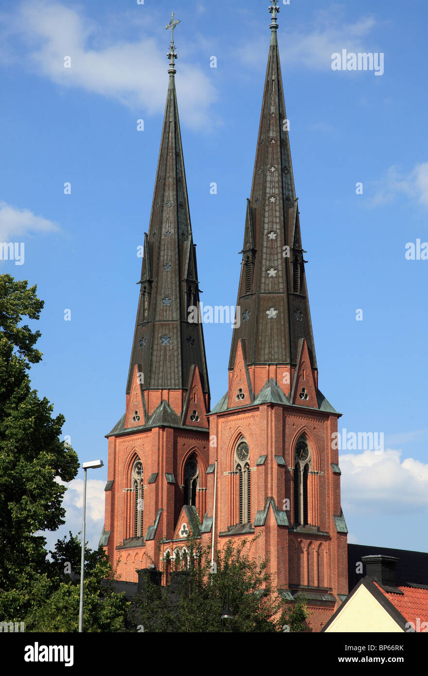 Sweden, Uppsala, Domkyrkan, Cathedral Stock Photo - Alamy