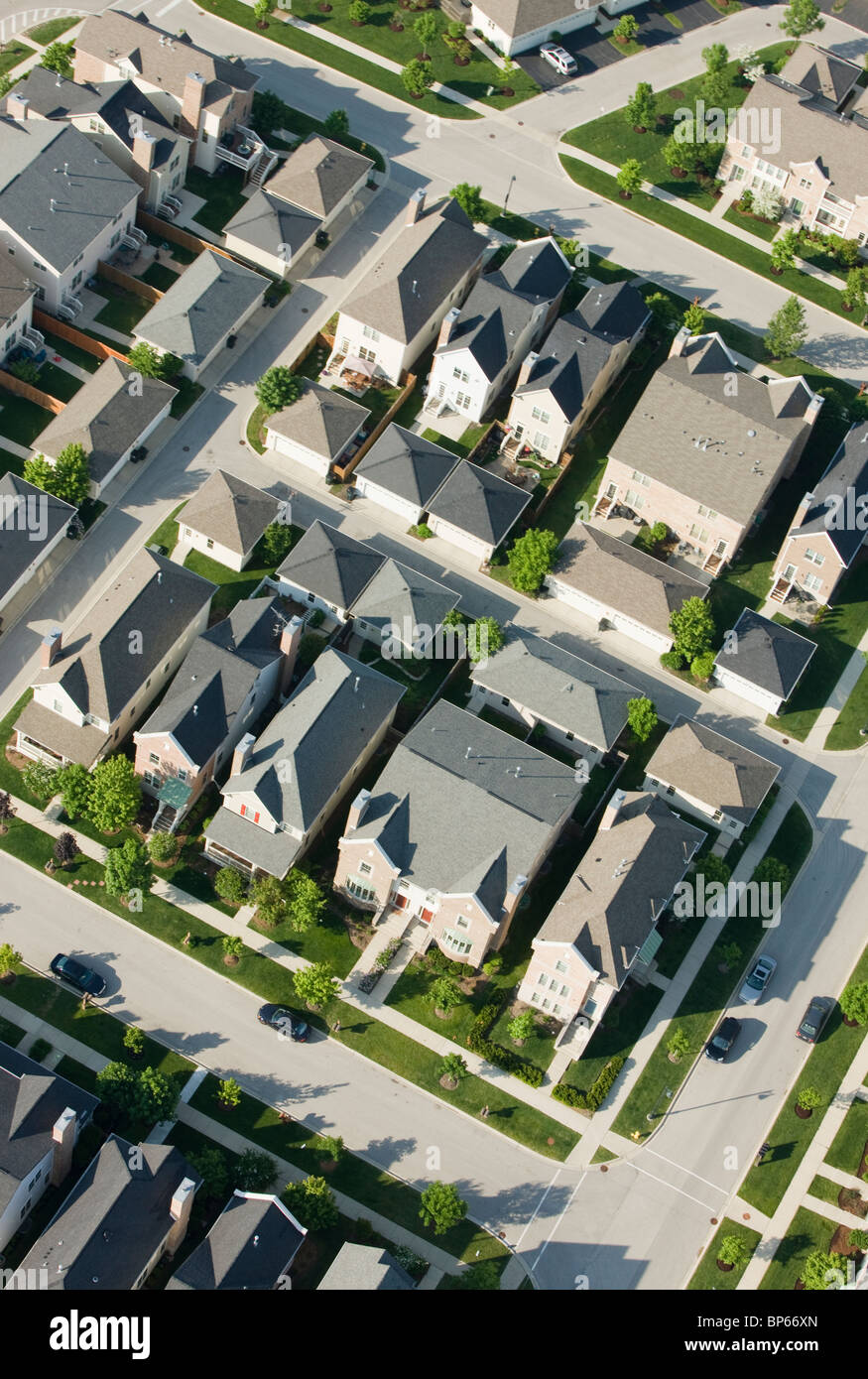 Chicago suburb suburban hi-res stock photography and images - Alamy