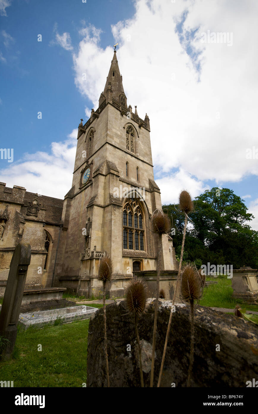 Corsham Parish Church Wiltshire UK Stock Photo - Alamy