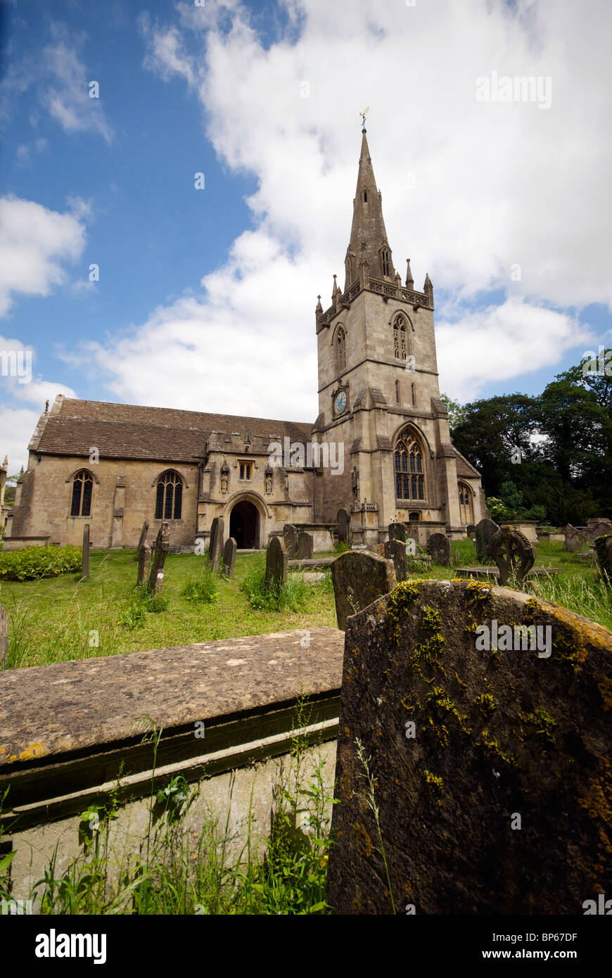 Corsham Parish Church Wiltshire UK Stock Photo - Alamy
