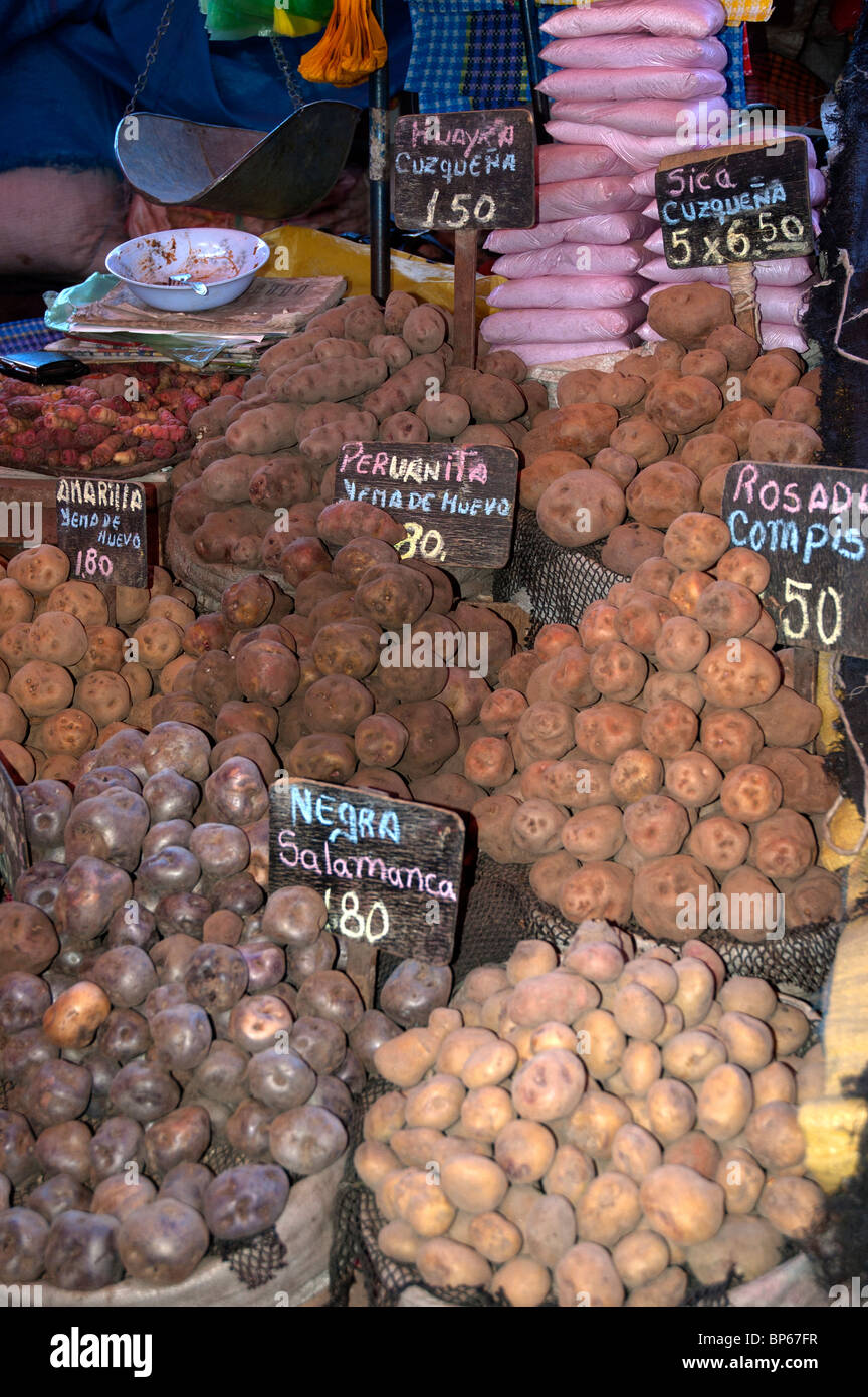 Potato market peru hi-res stock photography and images - Alamy
