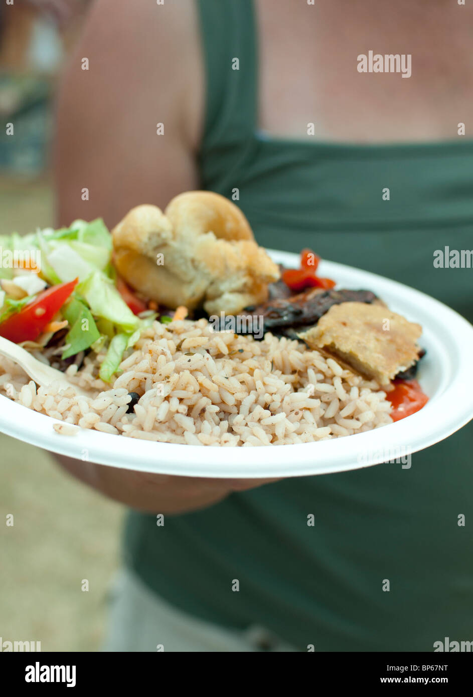 Festival food music stall hi-res stock photography and images - Alamy