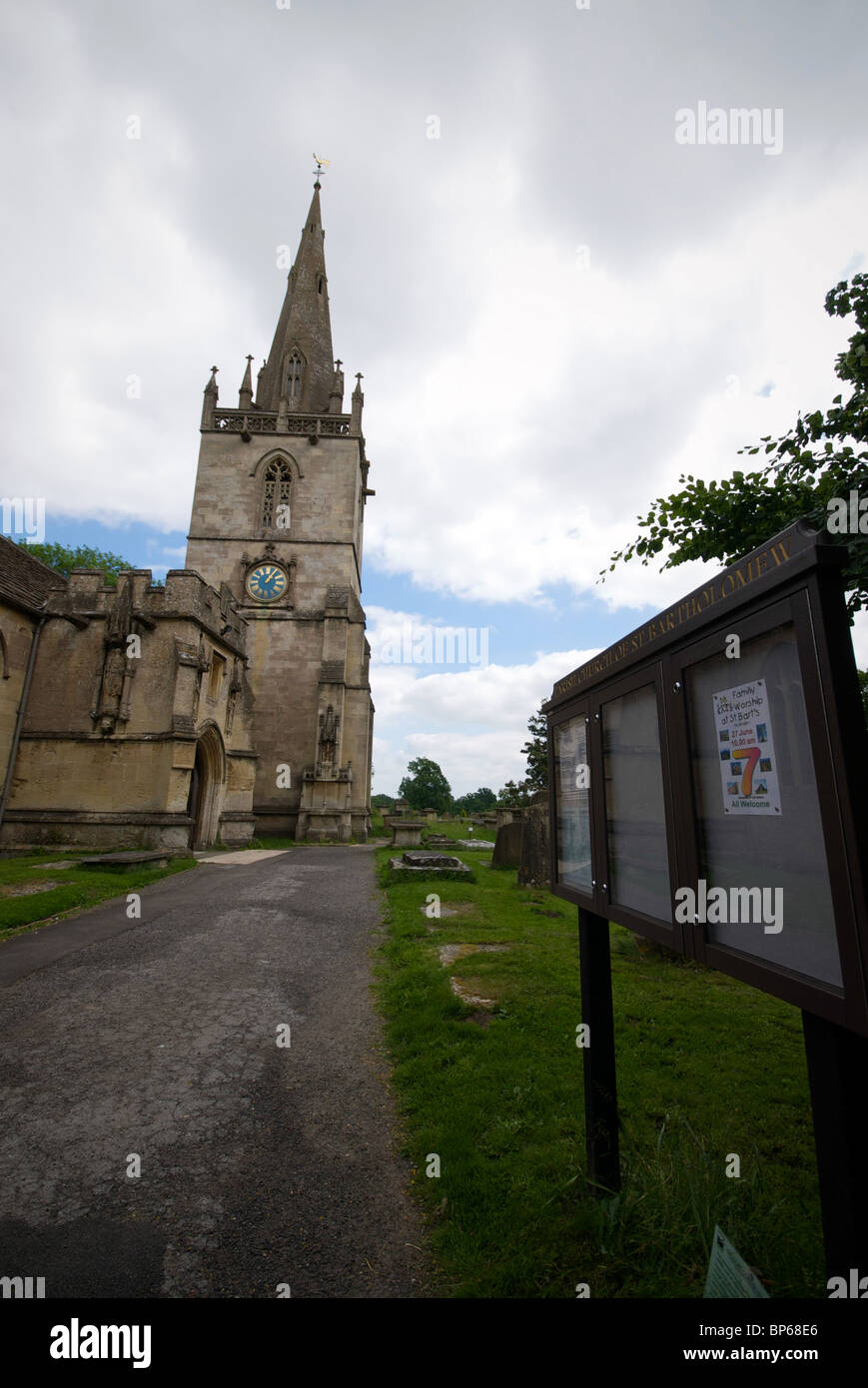 Corsham Parish Church Wiltshire UK Stock Photo - Alamy