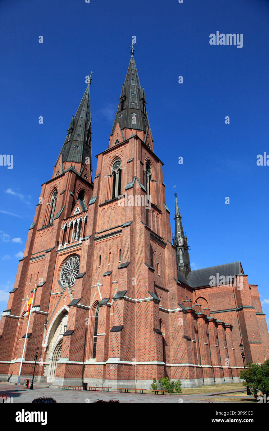Sweden, Uppsala, Domkyrkan, Cathedral Stock Photo - Alamy
