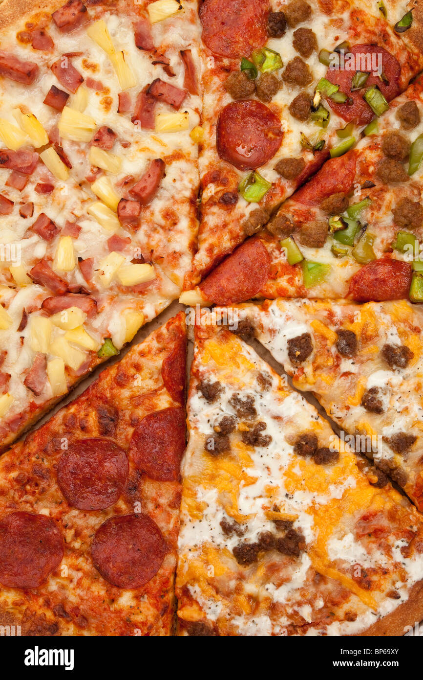 Pizza close up for background Stock Photo - Alamy