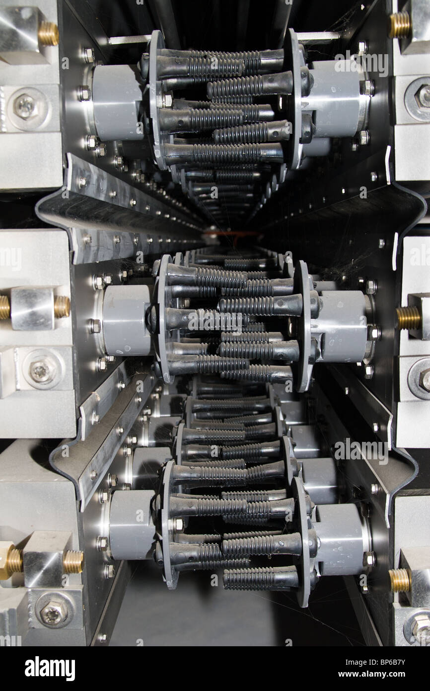 The new poultry feather removing machine Stock Photo - Alamy