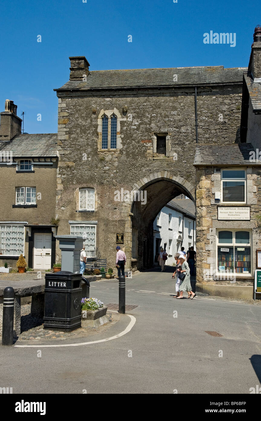 Cartmel priory gatehouse hi-res stock photography and images - Alamy