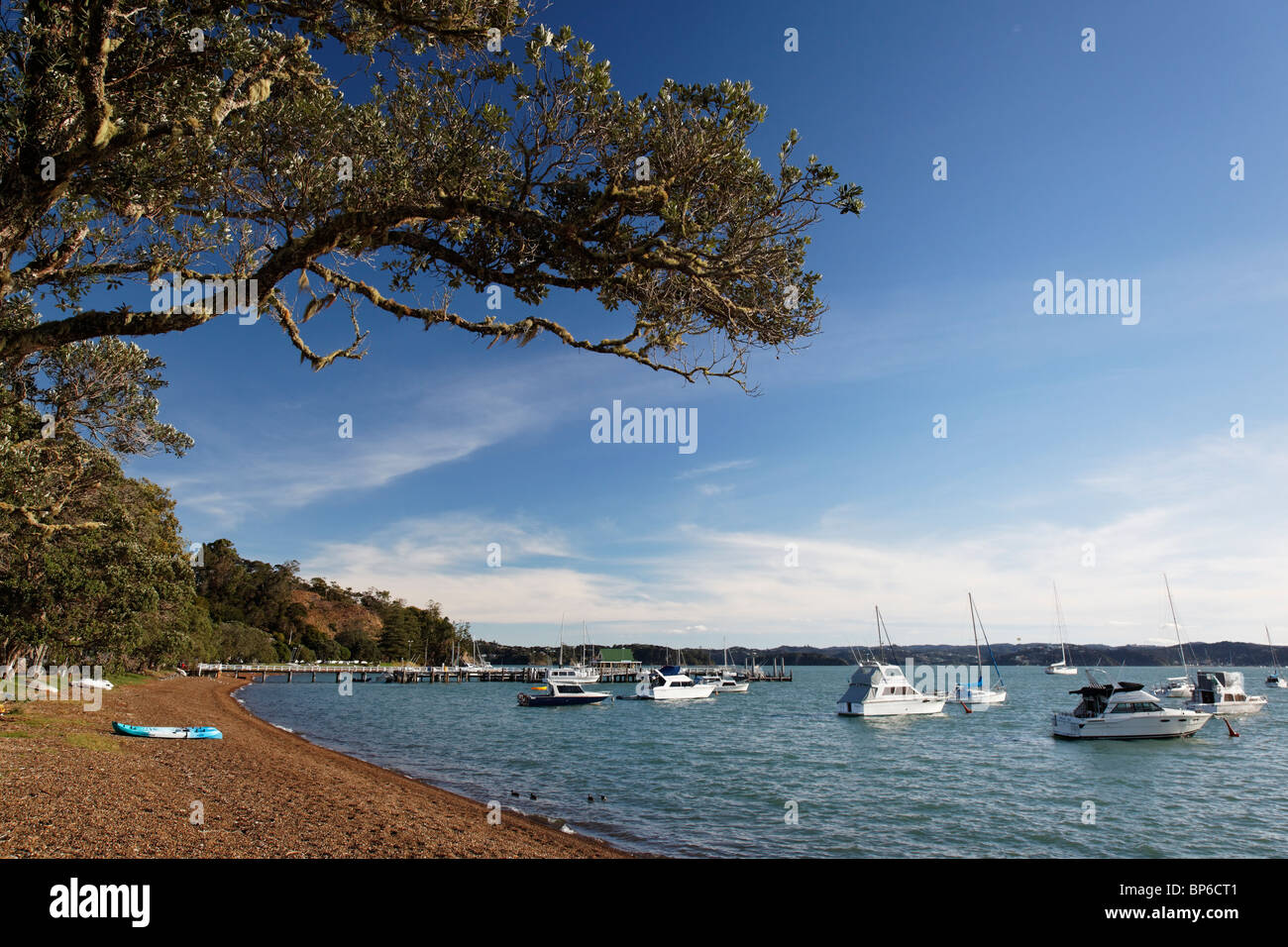 Russell new zealand waterfront hi-res stock photography and images - Alamy