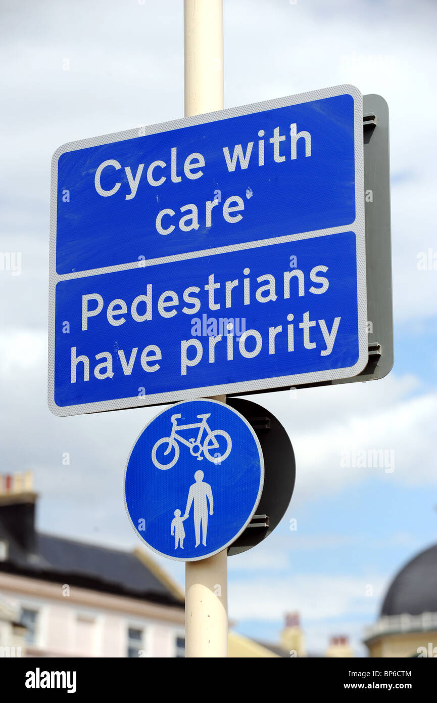 Pedestrians have priority hi-res stock photography and images - Alamy