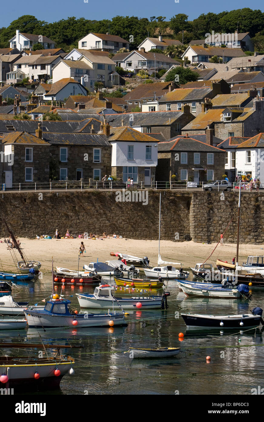 The harbour and village of Mousehole, Cornwall Stock Photo - Alamy