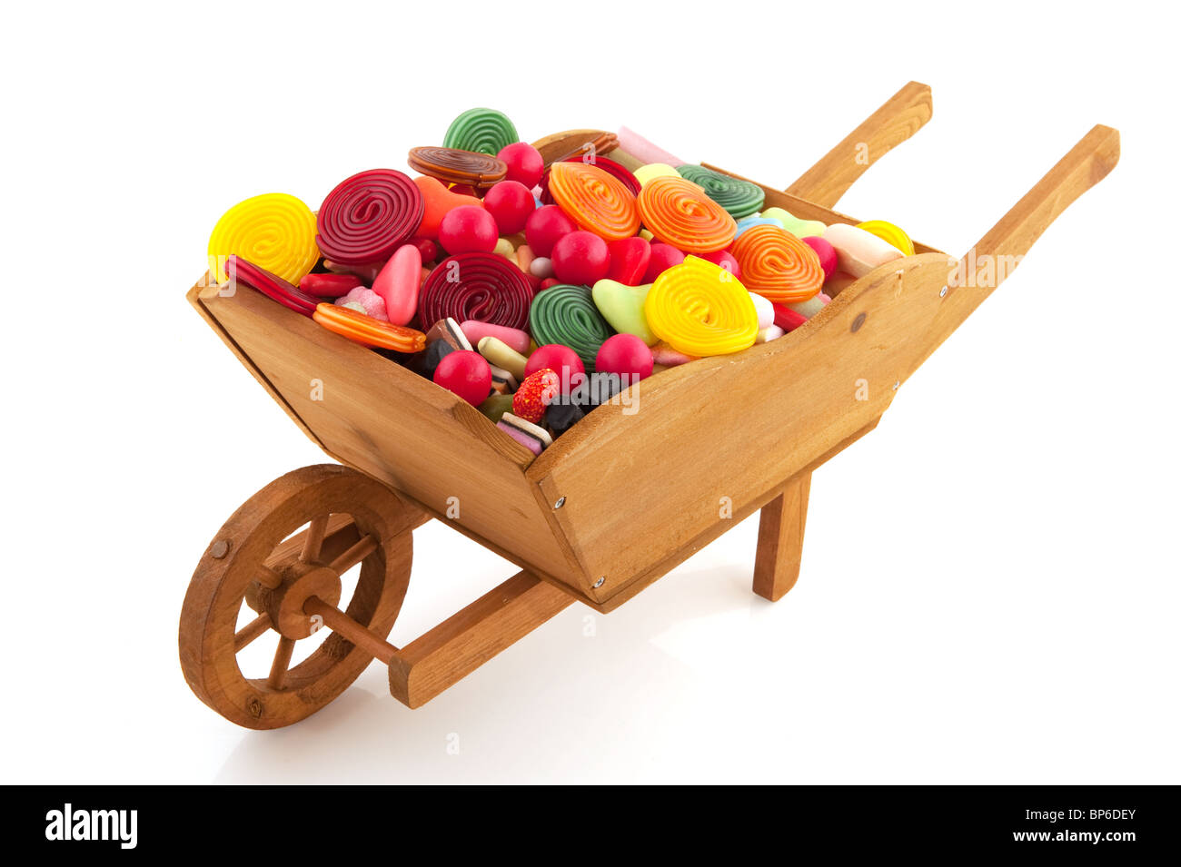 Wheelbarrow candy hi-res stock photography and images - Alamy