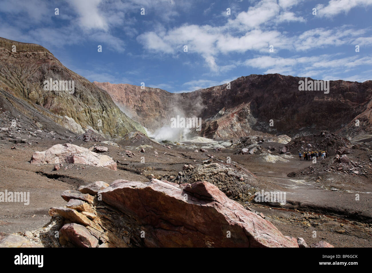 White Island Volcano view Stock Photo - Alamy