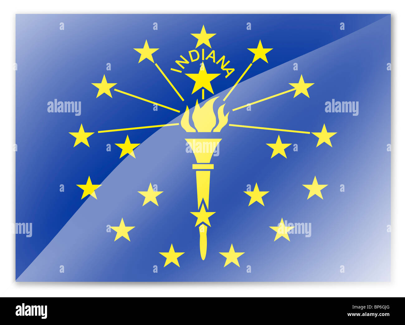 Indiana flag hi-res stock photography and images - Alamy