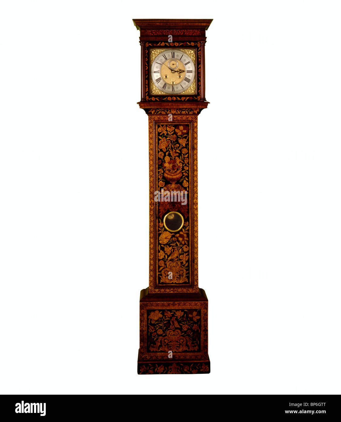 English Longcase clock Stock Photo - Alamy