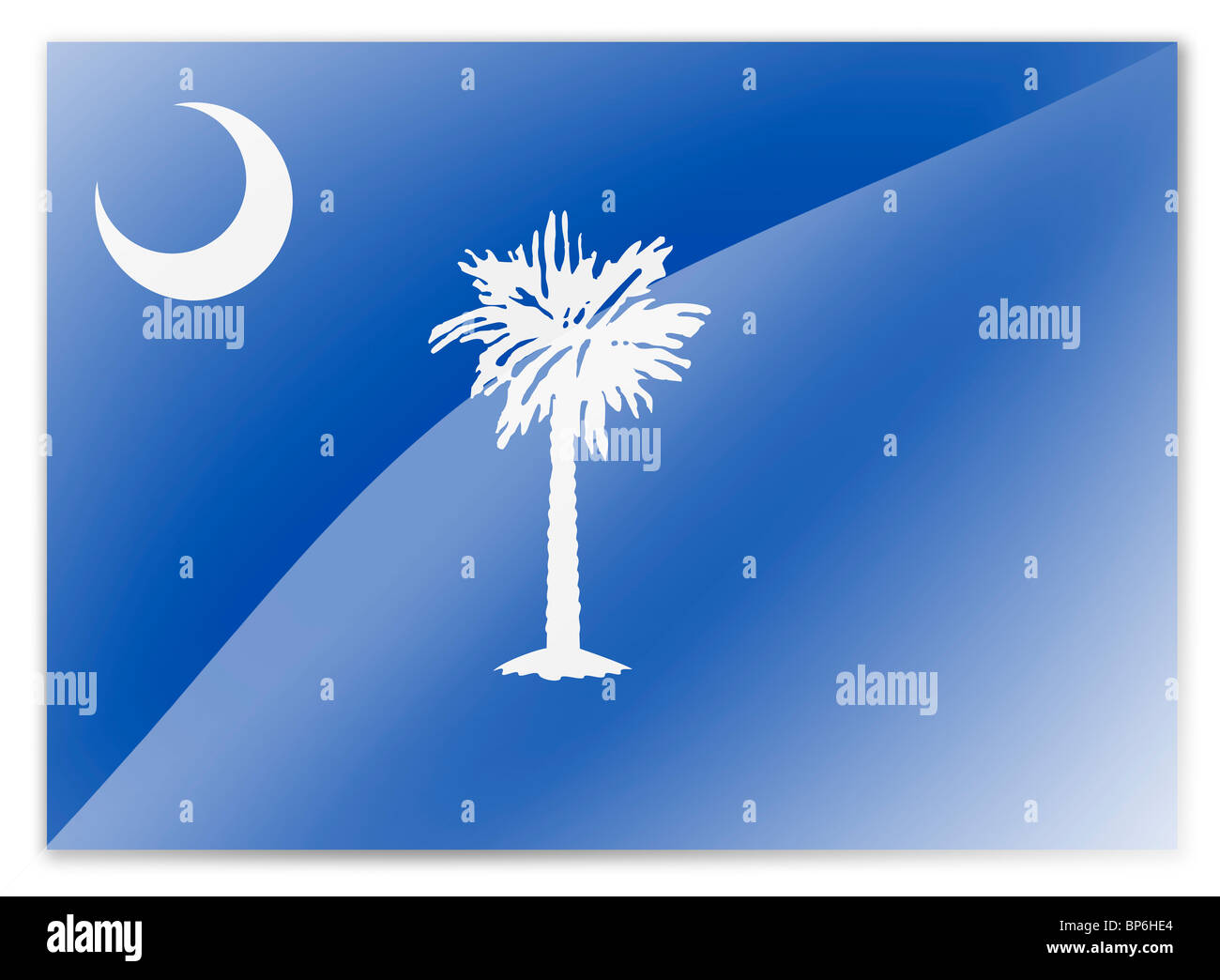 South Carolina flag Stock Photo - Alamy