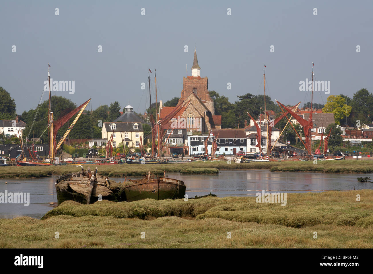England Maldon Essex River Blackwater Hythe Quay from Heybridge Thames ...