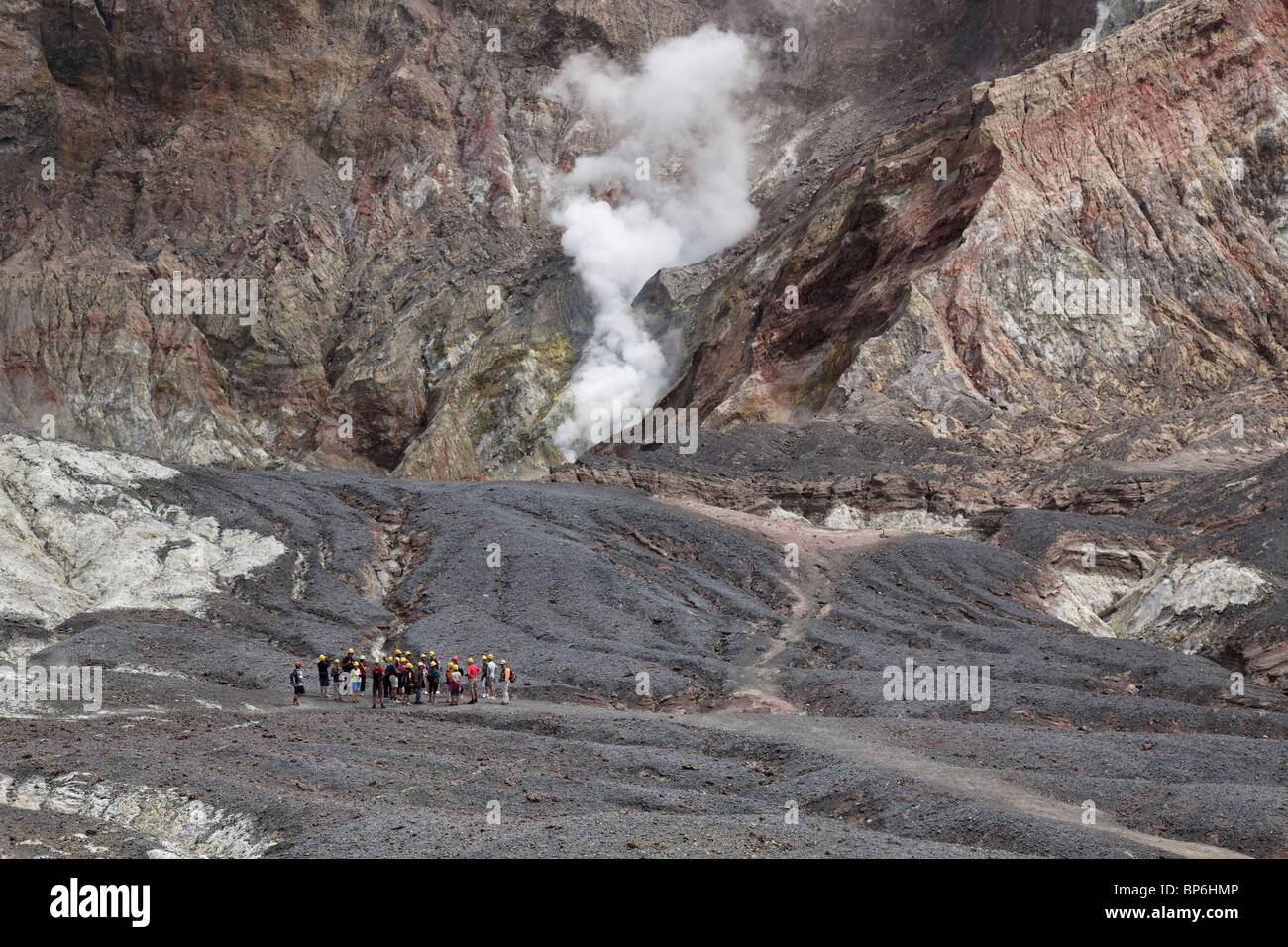 White Island Volcano view Stock Photo - Alamy