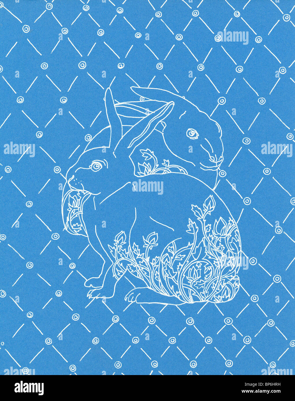 Two rabbits hi-res stock photography and images - Alamy