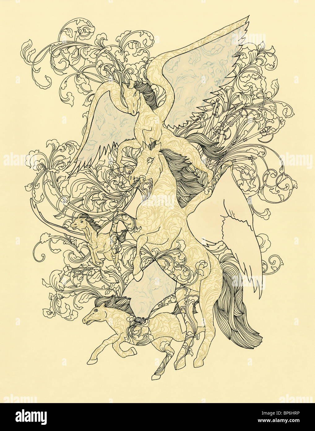 Pegasi hi-res stock photography and images - Alamy