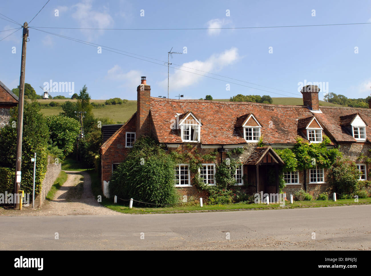 Turville village, Buckinghamshire, England, UK Stock Photo - Alamy