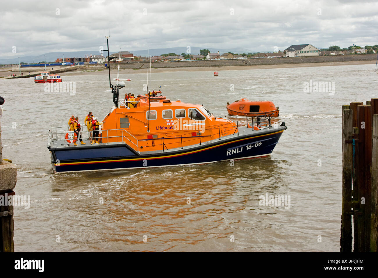 Barrow Lifeboat - Tamar Class - Grace Dixon Stock Photo - Alamy