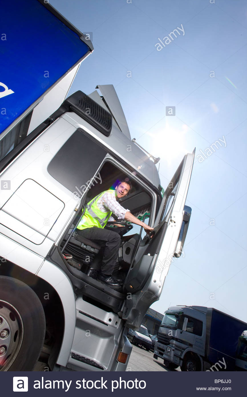 Lorry Driver Cab Stock Photos & Lorry Driver Cab Stock Images - Alamy