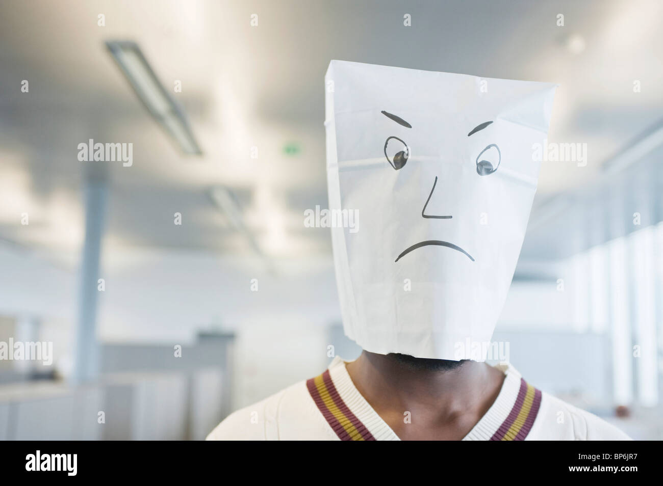 Face african businessman mask hi-res stock photography and images - Alamy