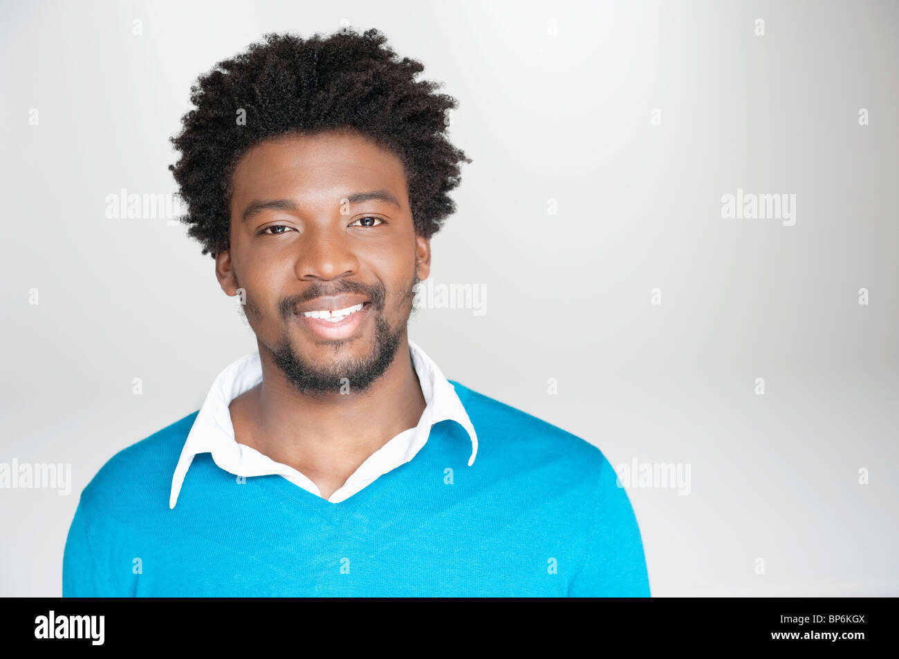 Portrait of a man smiling Stock Photo - Alamy