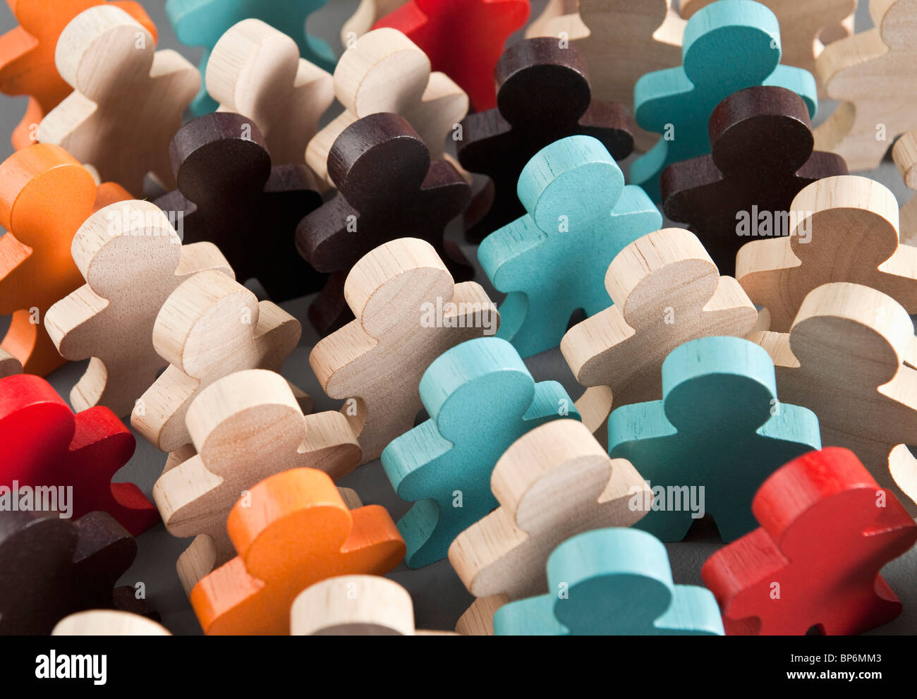 Multi color stick figures hi-res stock photography and images - Alamy