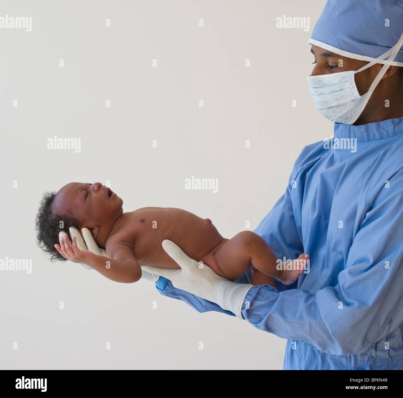 Newborn Black Babies In Hospital
