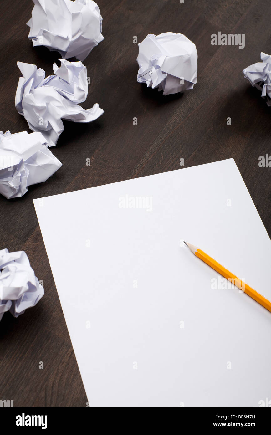 Blank piece of paper hi-res stock photography and images - Alamy