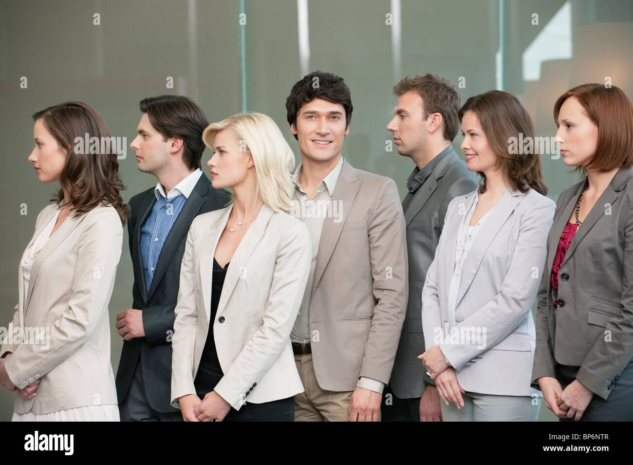 Business executives standing together Stock Photo - Alamy