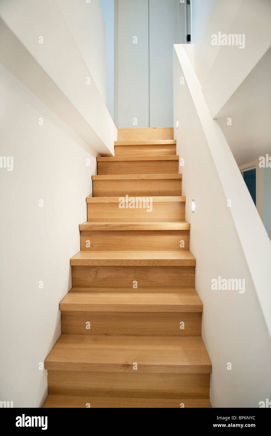 Staircase of a house Stock Photo - Alamy