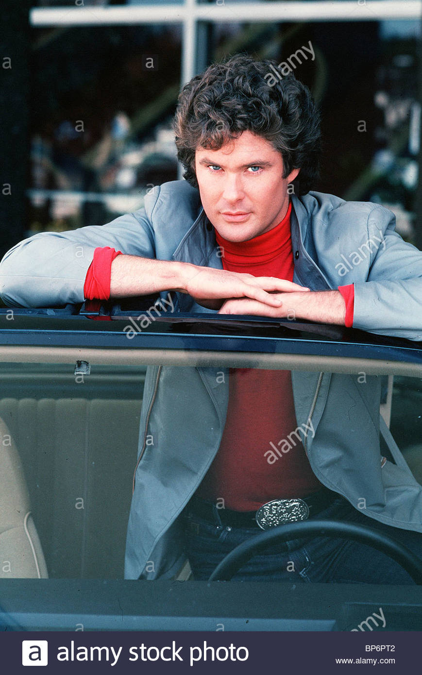 David Hasselhoff As Michael Knight High Resolution Stock Photography ...