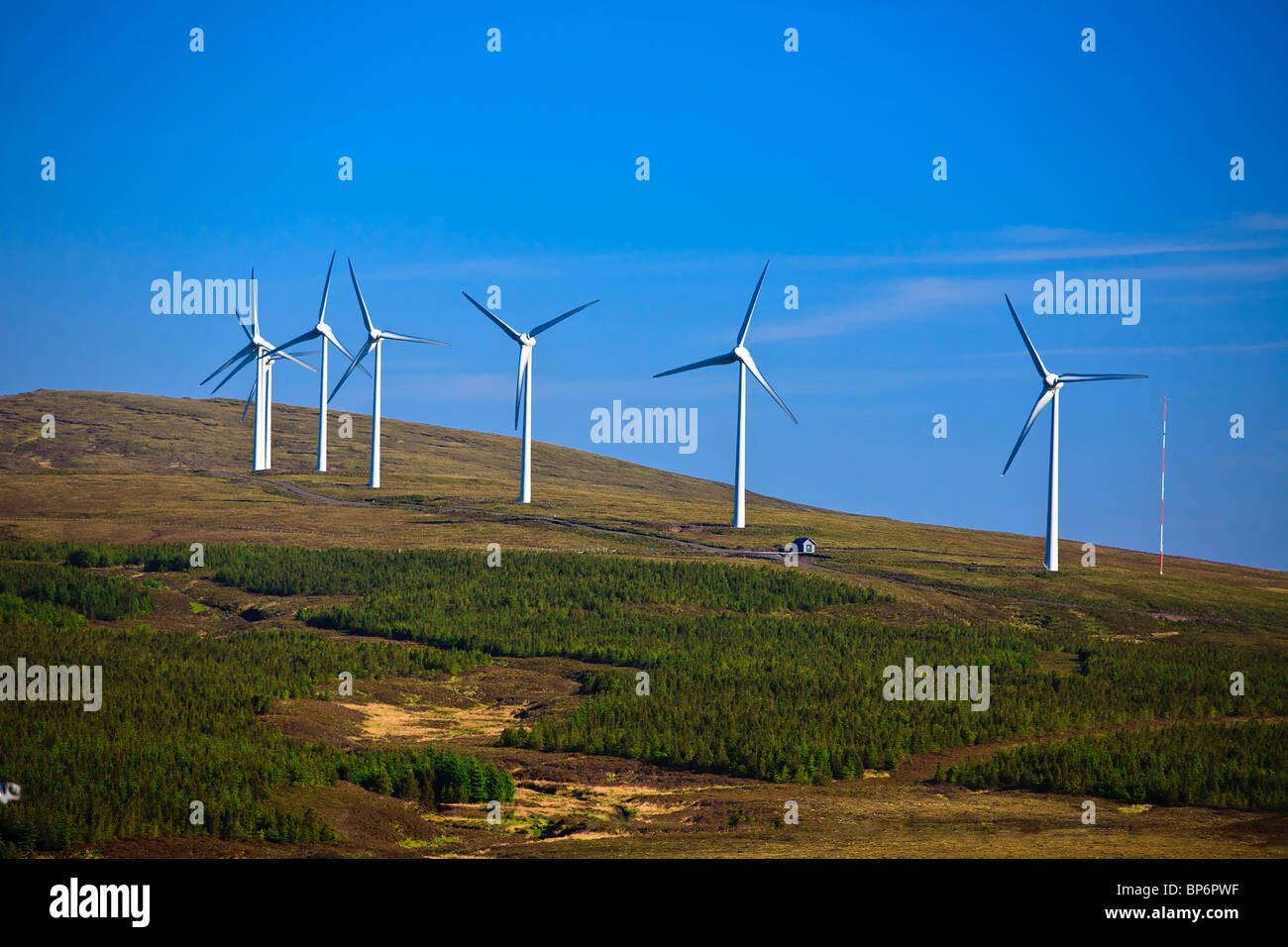Wind farm on the Isle of Skye Stock Photo - Alamy